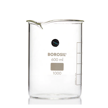Glass Beaker - 600 ML – GPZ Med Lab